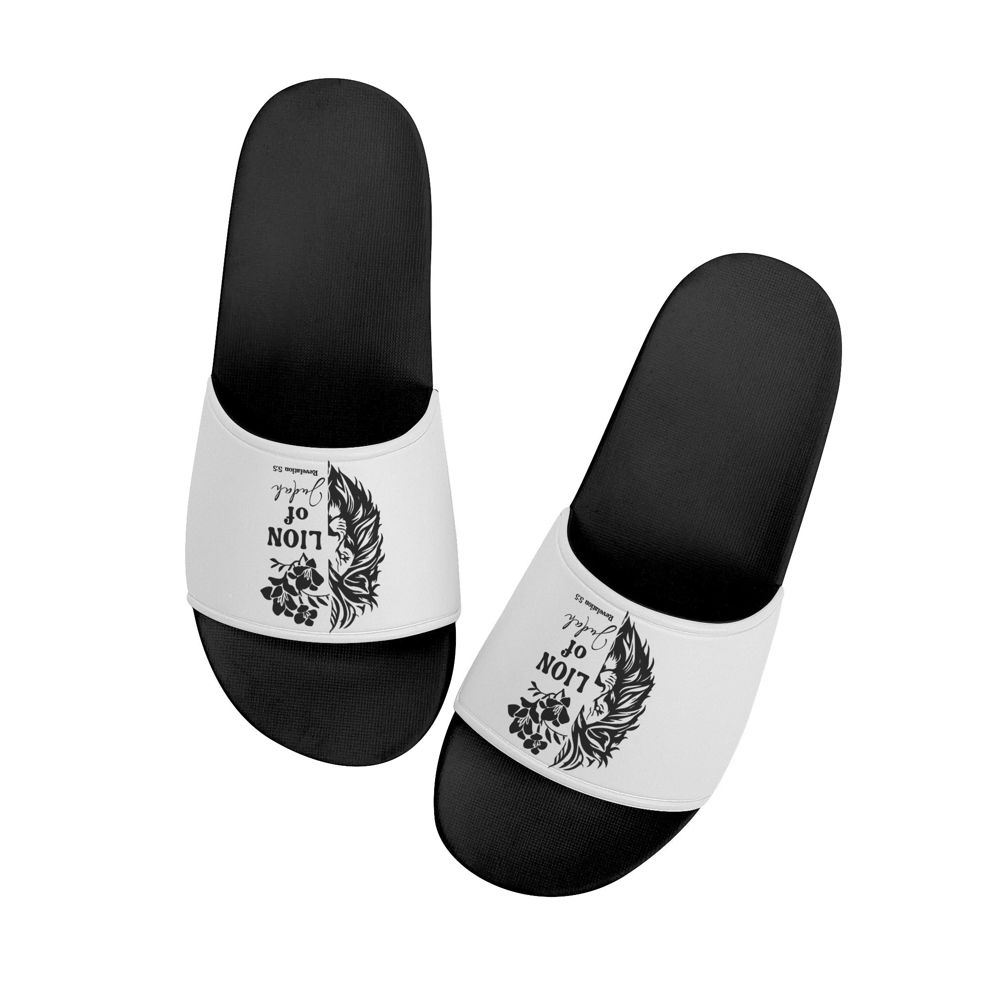 Lion Of Judah Kid's Christian Slide Sandals – ClaimedbyGodDesigns