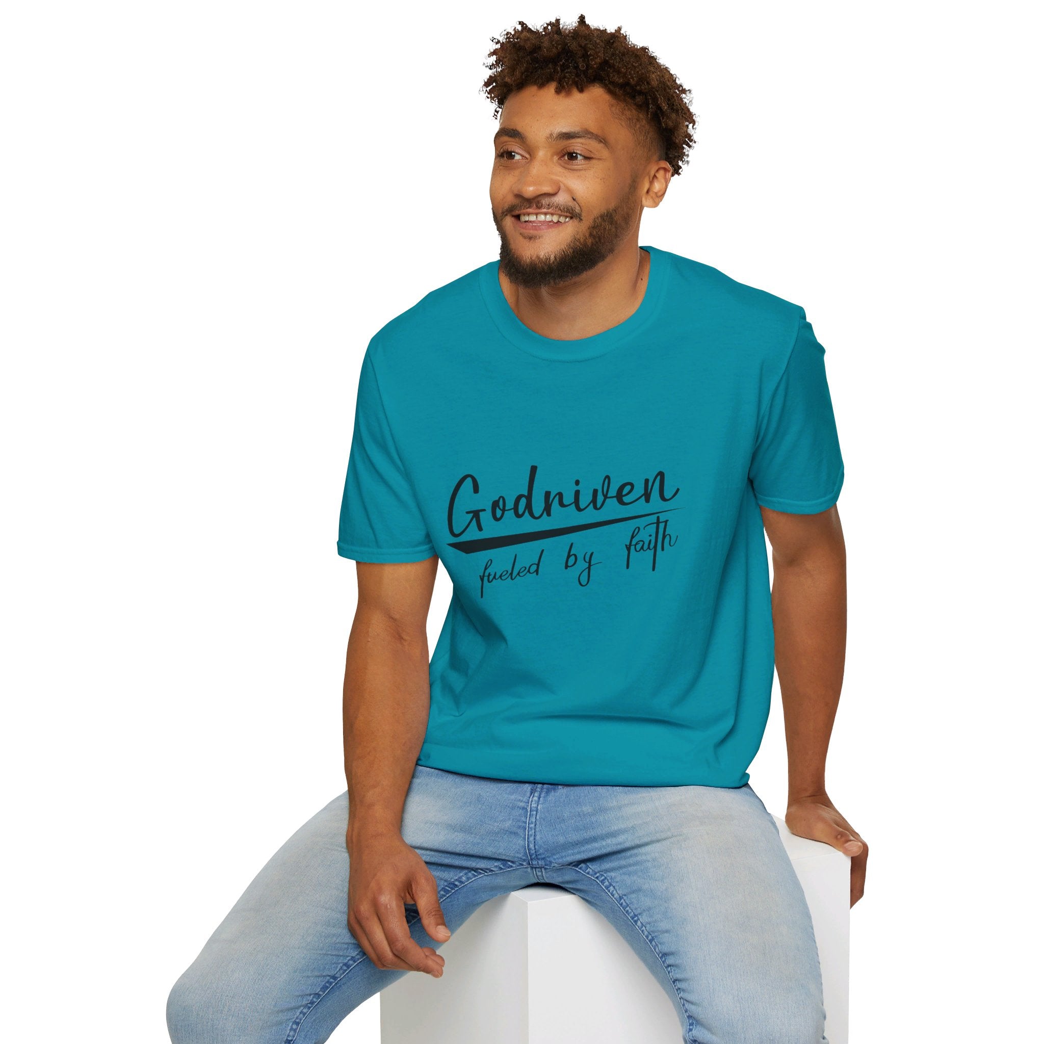 Fueled By Faith Unisex Christian T-shirt – ClaimedbyGodDesigns