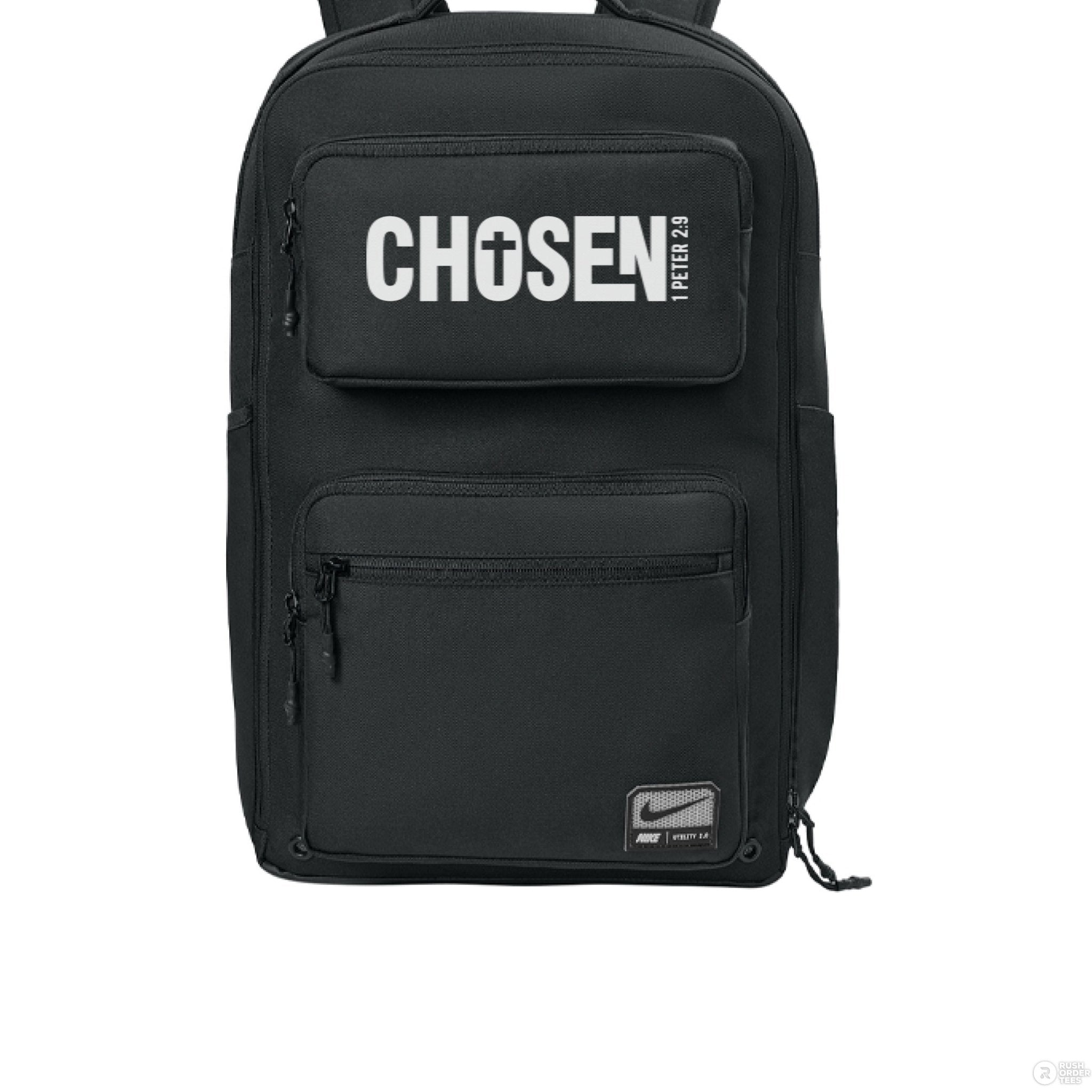 Chosen Christian Backpack – ClaimedbyGodDesigns